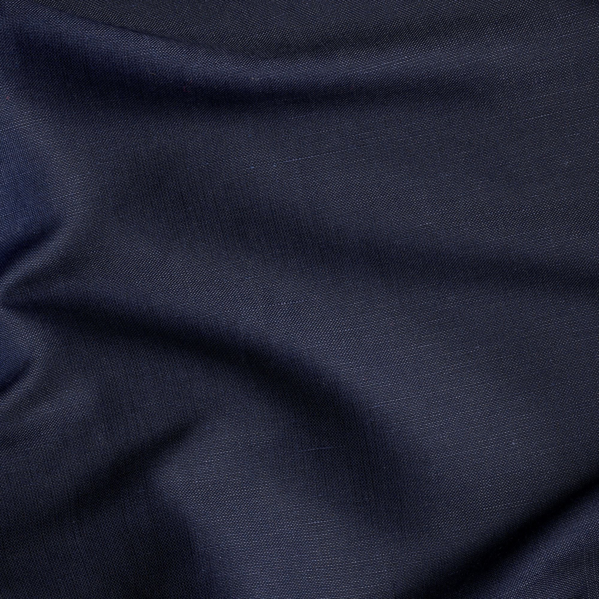 Fox Drop - Navy Merino & Linen Hopsack | The Merchant Fox Fox Journal blog