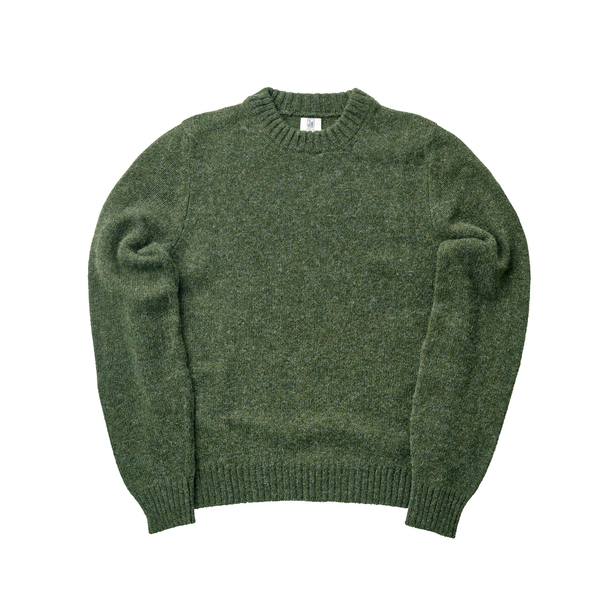 The Lichen Crew Neck Woollen Sweater | The Merchant Fox